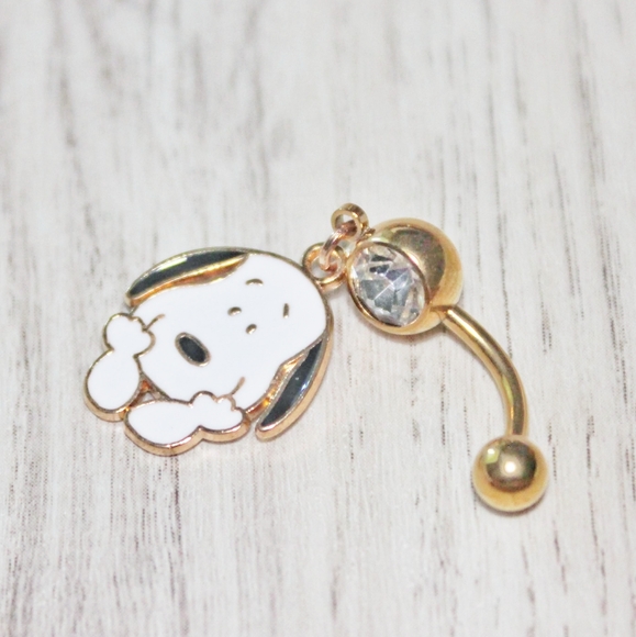 Peanuts | Jewelry | Snoopy Character Belly Ring | Poshmark